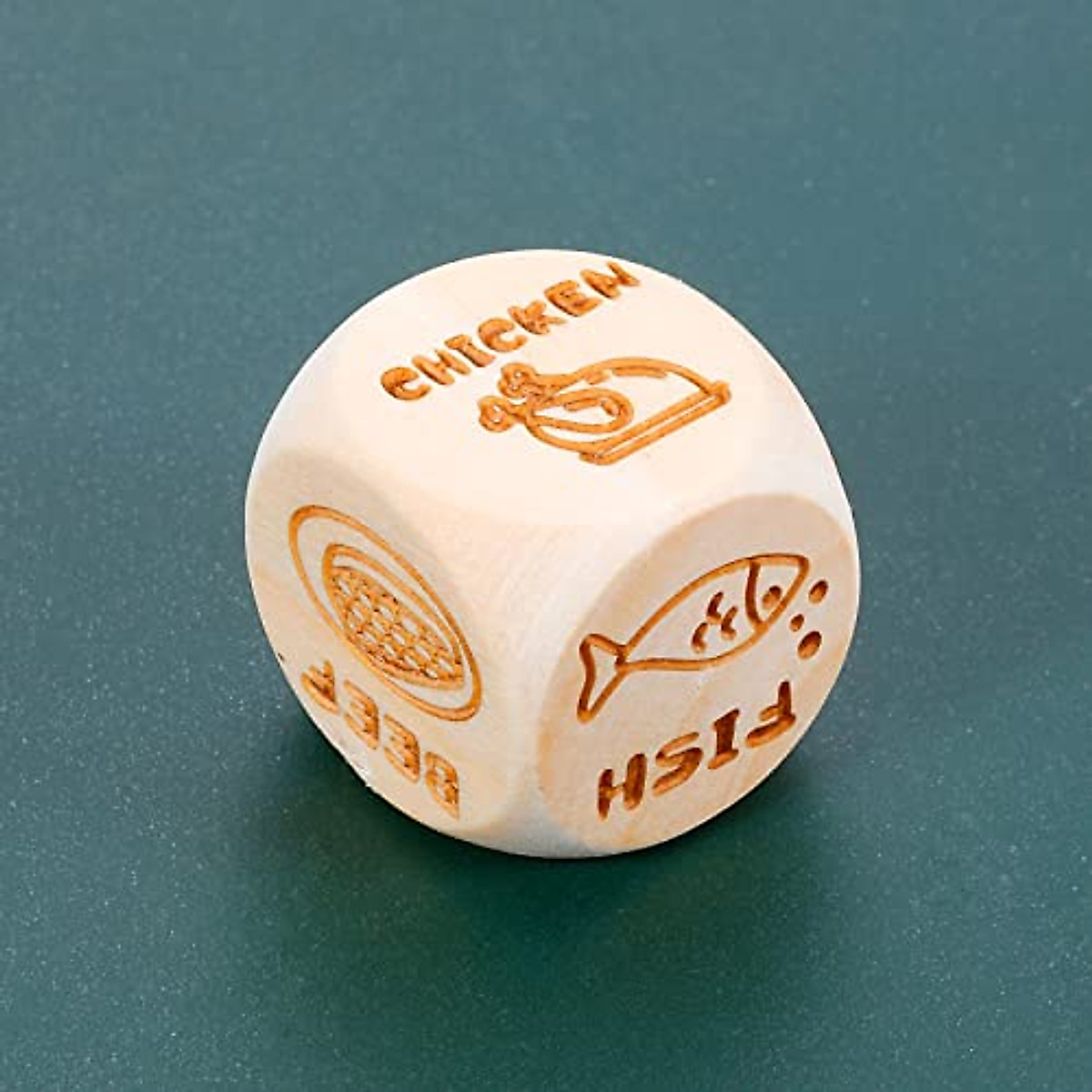 Valentines Day Gifts for Him Her Kid Women Men Funny Foodie Decision Dice for Couple Cook Chef Hostess Girlfriend Christmas Stocking Stuffer for Adults Wife Mom Date Night Wedding Anniversary Birthday