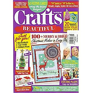 CRAFTS BEAUTIFUL, NOVEMBER, 2015 ISSUE, 286 (12 CHRISTMAS CRAFTS FOR UNDER A