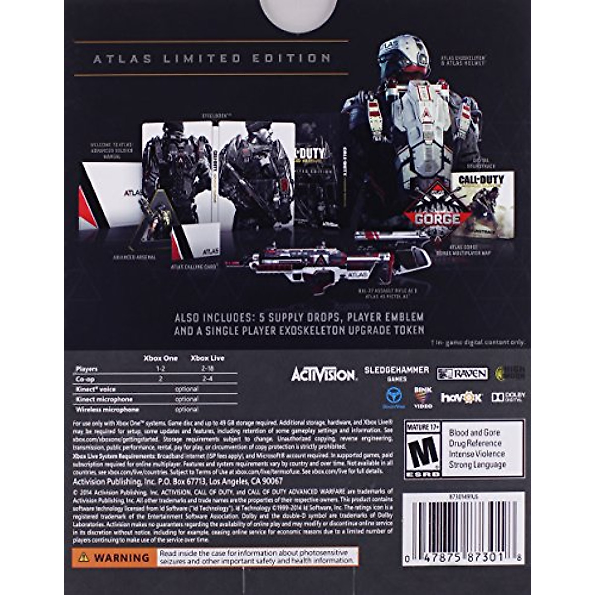 Call of Duty: Advanced Warfare Atlas Limited Edition - Xbox One