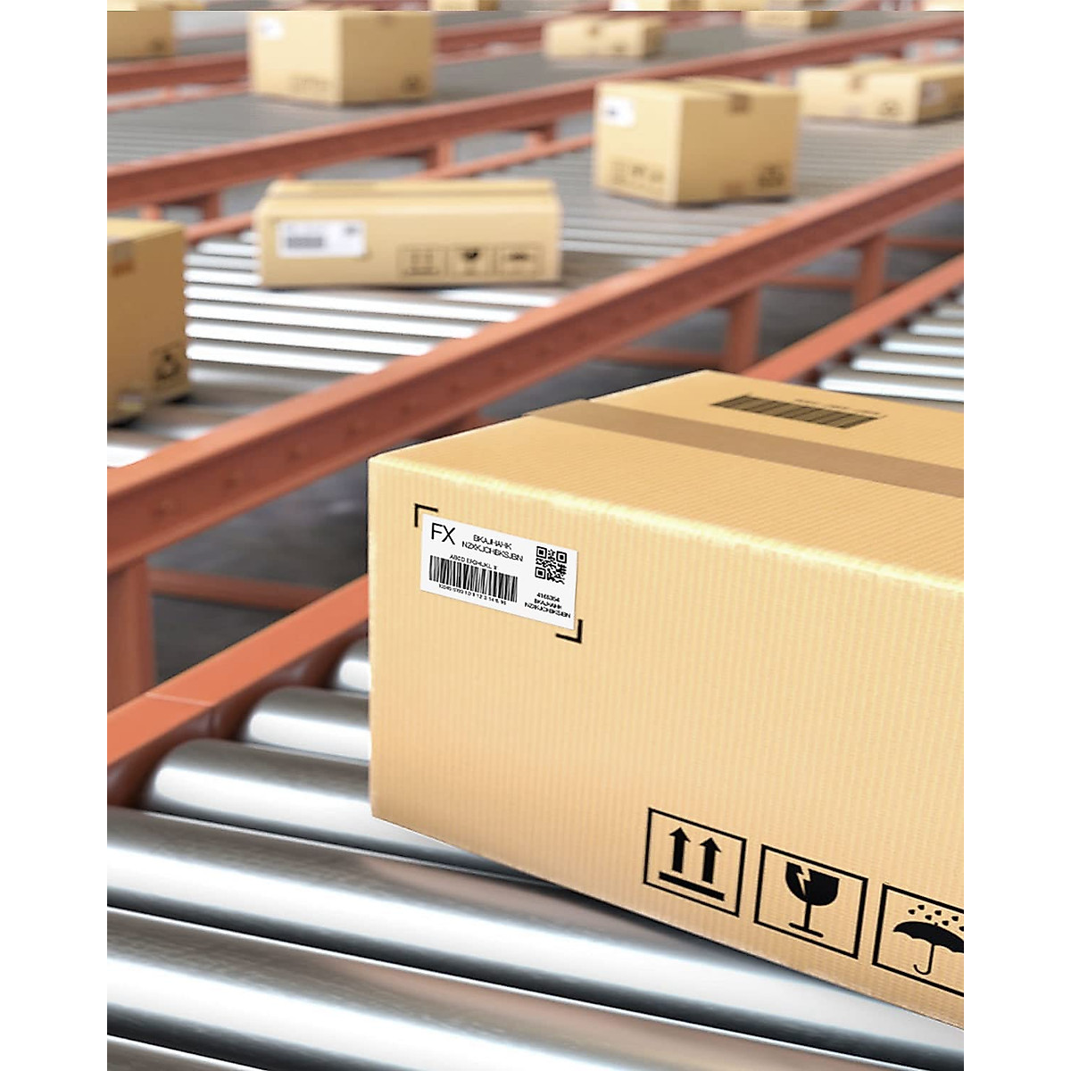 NELKO Address Labels, 1" x 2-5/8" Shipping Address Labels for Laser & Inkjet Printers, Mailing Sticker Labels, Easy to Pee for FBA Label (25 Sheets, 750 Labels)