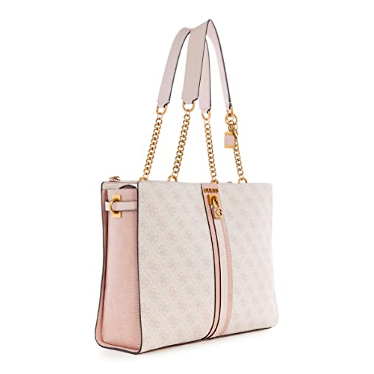 GUESS Ginevra Society Tote, Blush Logo