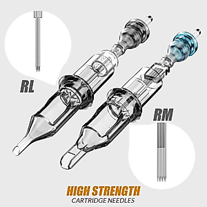 Tattoo Kit, Wormhole Tattoo Machine Kit Tattoo Gun Kit Cartridge Needles Tattoo Pen Kit for Beginners Rotary Tattoo Machine Pen Kit Complete Tattoo Kit Tattoo Supplies WTK104