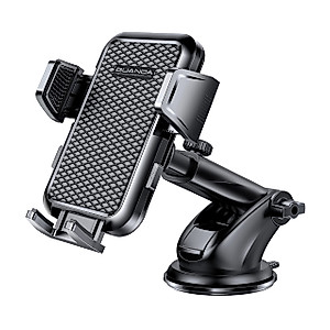 GUANDA TECHNOLOGIES CO., LTD. Car Phone Holder with Strong Suction Cup and Car Phone Mount Vent Clip