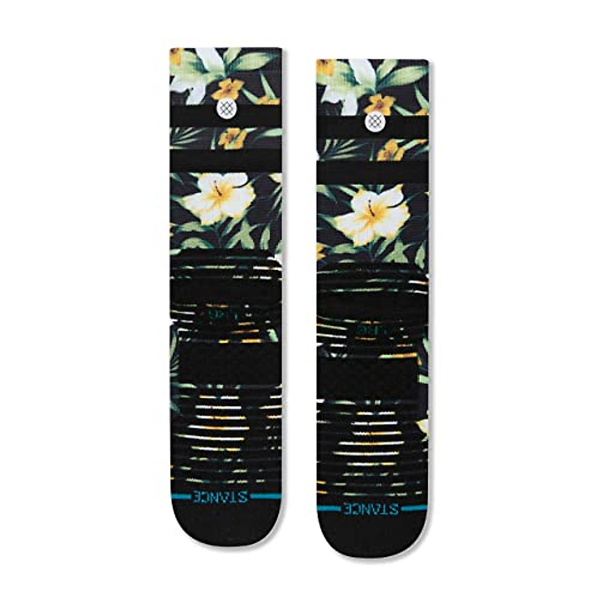 Stance Terrace Crew Socks (Large, Black)