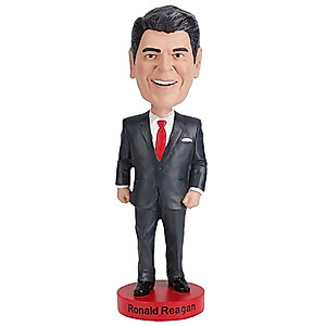 Royal Bobbles Ronald Reagan Bobblehead, Premium Polyresin Lifelike Figure, Unique Serial Number, Exquisite Detail