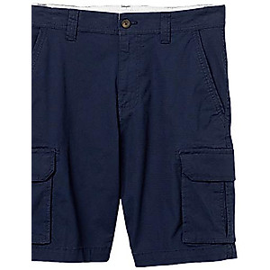 Amazon Essentials Men's 10” Lightweight Ripstop Stretch Cargo Short, Navy, 33