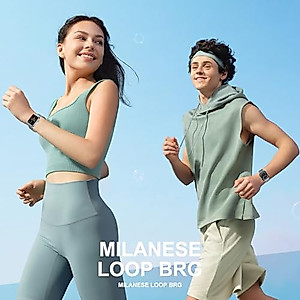 Pippia Milanese Loop with Magnetic Clasp Compatible with Apple Watch Band 38mm 40mm 41mm 42mm 44mm 45mm 49mm, Stainless Steel Mesh Metal Strap for iWatch Series 9 Ultra SE 8 7 6 5 4 3 2 1, Women Men