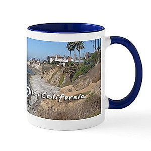 CafePress La Jolla Coastline Mug Ceramic Coffee Mug, Tea Cup 11 oz