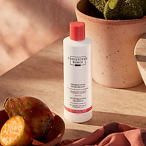 Christophe Robin Regenerating Shampoo With Prickly Pear Oil for Dry, Damaged and Chemically Treated Hair 8.4 fl. Oz