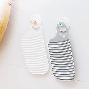 Sawyst 4Pack Mini Washing Board Portable Plastic Household Washboard Reusable Washing Laundry Board for Home , Suitable for Home and Travel, Outdoor