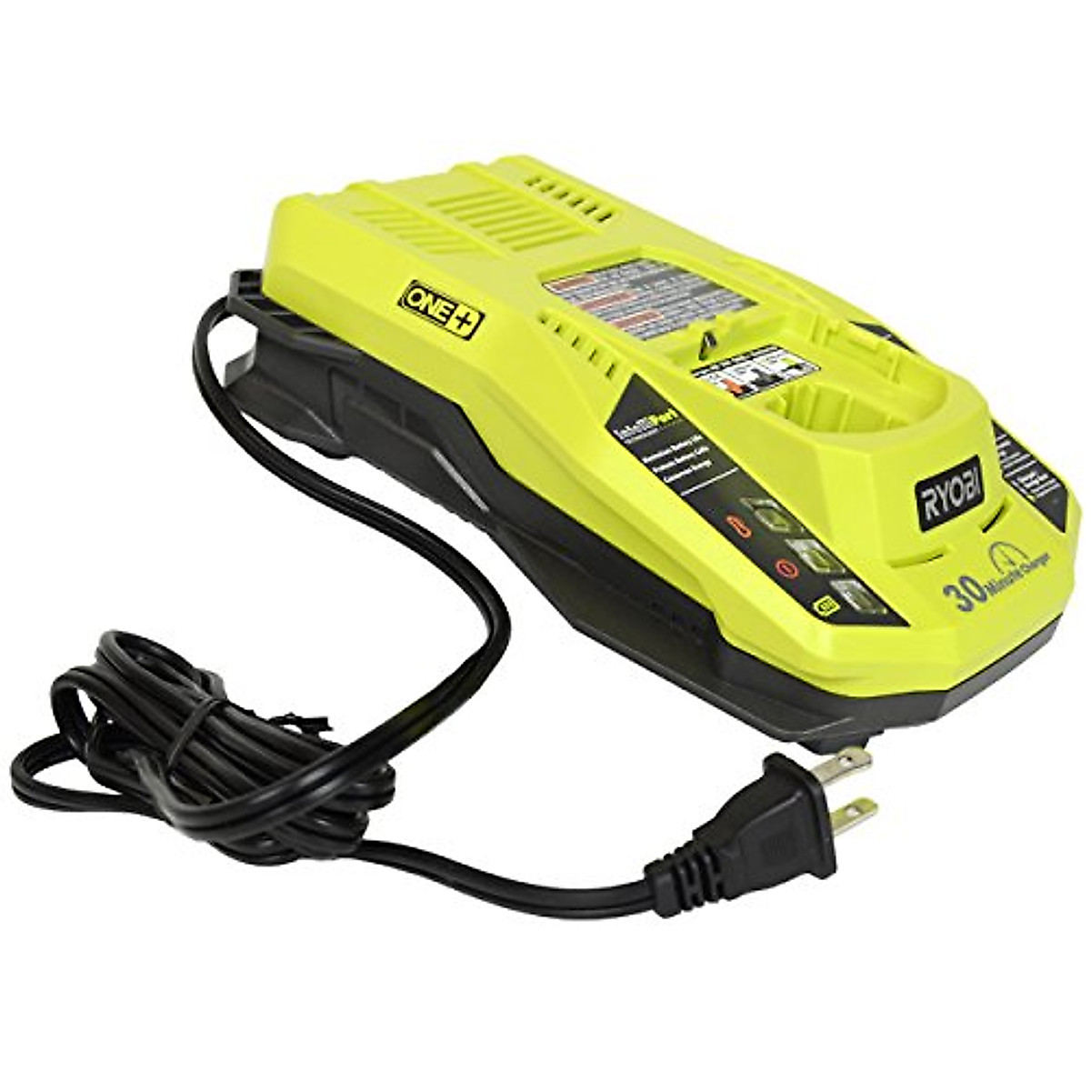 Ryobi (1) P117 18V Battery Charger & (1) P197 18V 4.0Ah Battery Pack