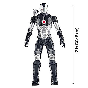 Avengers Titan Hero Series Blast Gear Marvel’s War Machine Action Figure, 12-Inch Toy, Inspired by The Marvel Universe, for Kids Ages 4 and Up