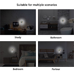 JSTEL Starfish Night Lights Plug into Wall 2 Pack,Led Night Lights with Dusk to Dawn Sensor Decorative,Smart Small Nightlights for Home