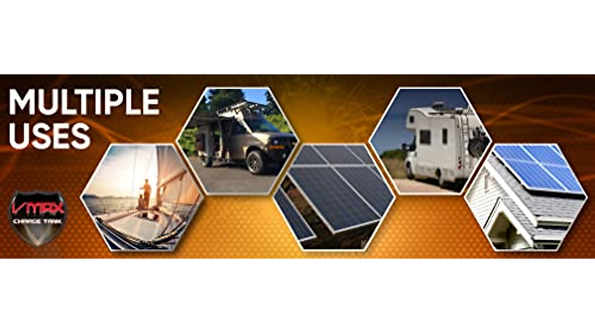 High-Performance VMAX Solar AGM Batteries - 4x 12V 200Ah for Off-Grid Power