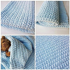 Himalaya Dolphin Baby Yarn Knitting Yarn 2 Skeins 264 Yards 2x100gram Super Bulky Baby Blanket Yarn (80308)