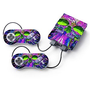 MightySkins Skin Compatible with Nintendo Super NES Classic - Hard Wired | Protective, Durable, and Unique Vinyl Decal wrap Cover | Easy to Apply, Remove, and Change Styles | Made in The USA