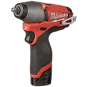 Milwaukee 2454-22 M12 Fuel 3/8 Impact Wrench Kit W/2 Bat