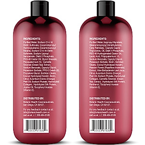 Botanic Hearth Color Safe Shampoo and Conditioner Set For Color Treated Hair | Enhance Color Protecting | With Biotin, Jojoba Oil & Vitamin E | Sulphate Free | 16 fl oz x 2