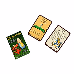 Steve Jackson Games Munchkin Dragons Card Game (Mini-Expansion) | 15 Cards | Adult, Kids, & Family Game | Fantasy Adventure Roleplaying Game | Ages 10+ | 3-6 Players | Avg Play Time 120 Min | from