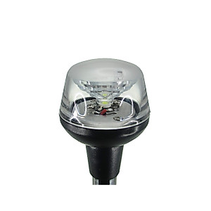 Pactrade Marine Boat LED All Round Anchor Plugin Light Pole 24" Collar USCG 93LM