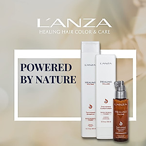 L'ANZA Healing Volume Thickening Conditioner, Boosts Shine, Volume, and Thickness of Fine Flat Hair, Hair Thickening Conditioner Rich With Bamboo and Keratin, Luxury Hair Care