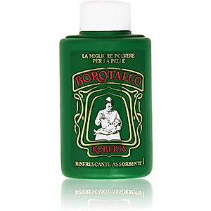 Robert's Italian Borotalco Classic Talc Powder Travel Size Shaker