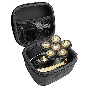 FitSand Hard Case Compatible for YHAYHO Head Shavers for Bald Men Rotary Electric Razor Cordless Shaver