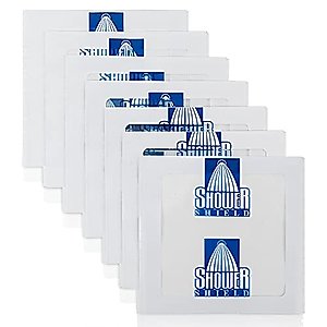 Shower Shield Catheter Cover for Shower – 7 x 7 Inch, 1 Week Supply –Dialysis Port Cover, Prevents Water Damage, Keeps Dressed Wounds Dry – Disposable, Waterproof, Transparent