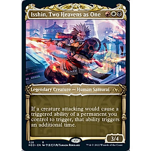 Magic: the Gathering - Isshin, Two Heavens as One (328) - Showcase - Kamigawa: Neon Dynasty