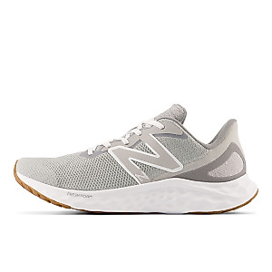 New Balance Men's Fresh Foam Arishi V4 Running Shoe, Grey/Gum, 10.5