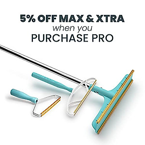 Uproot Cleaner Pro Reusable Cat Hair Remover - Special Dog Hair Remover Multi Fabric Edge and Carpet Scraper by Uproot Clean - Easy Pet Hair Remover for Couch, Pet Towers & Rugs - Gets Every Hair!