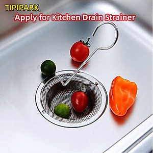 4 PCS Drain Key Lifting Hook for Drain Grate with 4 PCS Adhesive Hooks Drain Removal Tool Linear Shower Drain Grate Removal