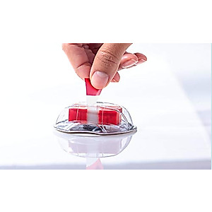 Post-it Flags, 200/High Volume Desk Grip Dispenser, 1 in Wide, Red (680-HVRD)