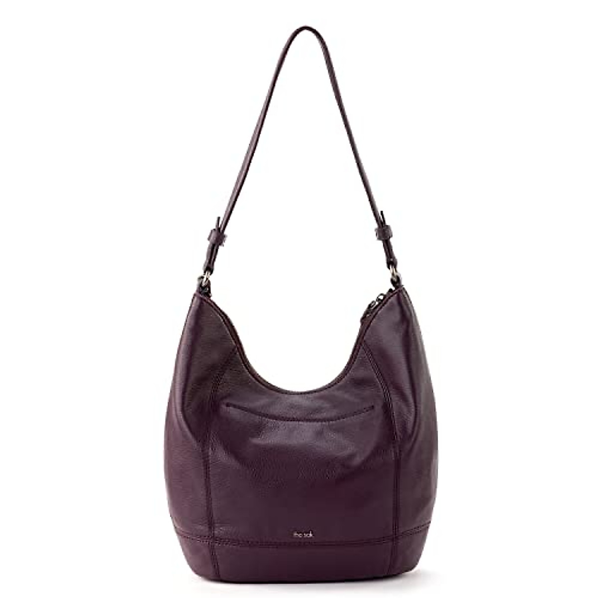 The Sak Sequoia Leather Hobo, Aubergine
