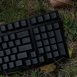 PBT Japanese Gray Keycaps 144 Keys Cherry Profile DYE-Sub Custom Minimalist Keycaps for 60% 65% 70% 75% Cherry Gateron MX Switches Mechanical Keyboards