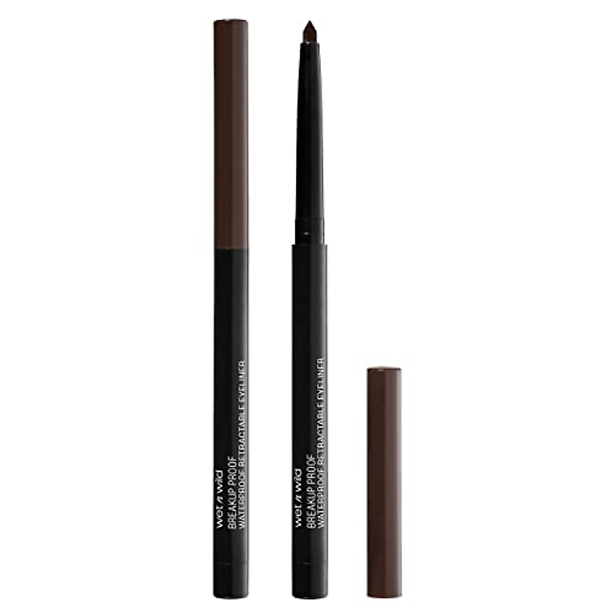 wet n wild Mega Last Breakup-Proof Retractable Eyeliner Dark Brown Bundle (1115845)