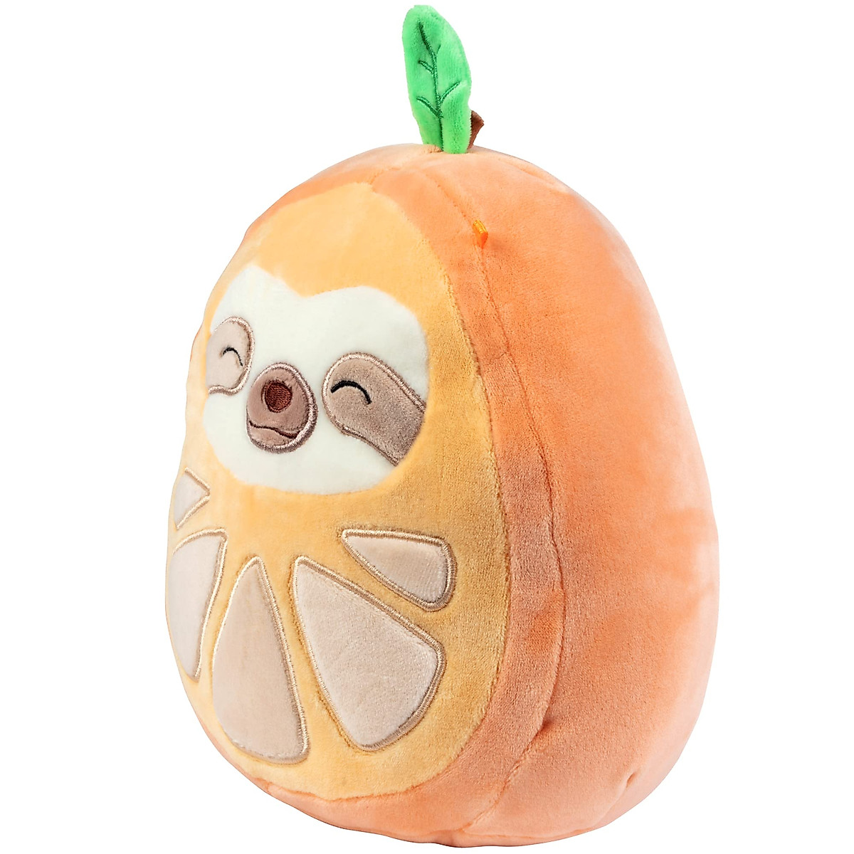 Squishmallows Original 8-Inch Simon The Orange Sloth - Official Jazwares Plush - Collectible Soft & Squishy Sloth Stuffed Animal Toy - Add to Your Squad - Gift for Kids, Girls & Boys