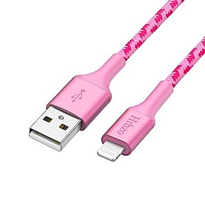 Hrbzo 3FT Nylon Braided Cable [1-Pack] [MFi Certified] Compatible with iPhone Charger Compatible iPhone 14/13/12/11/Xs/XR/8/SE/iPad More