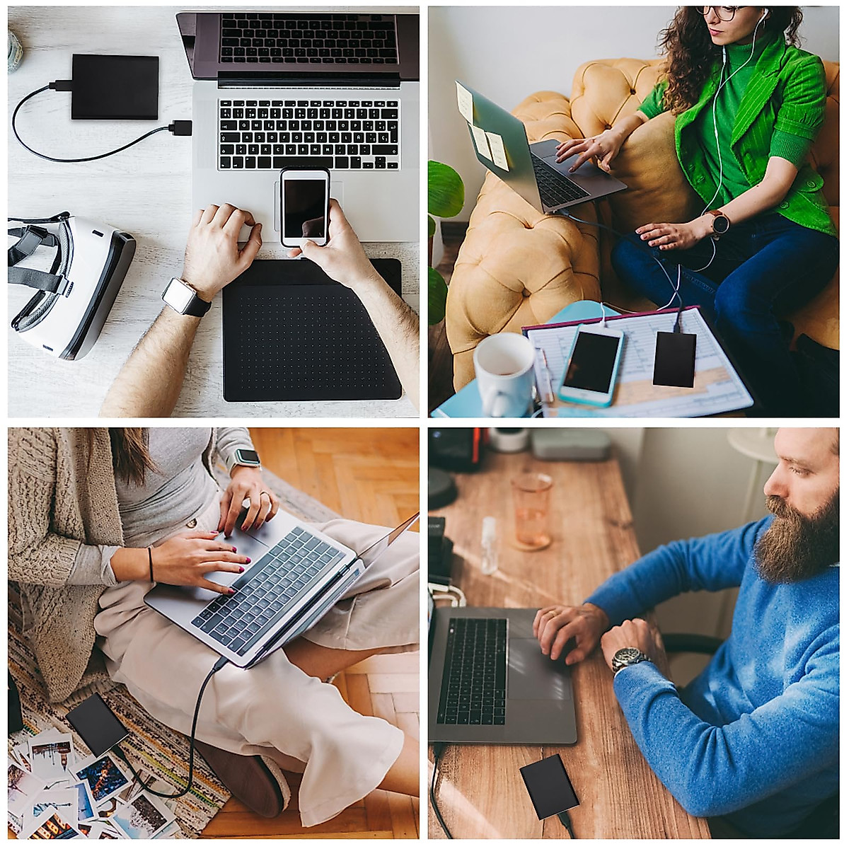 UKCOCO 1pc SSD Solid State Drive Small Hard Drive External Hard Drive 128GB Hard Drive 128GB HDD 128GB Hard Drive Hard Disk External HDD Portable Hard Drive Mobile SSD 128GB Metal Mini