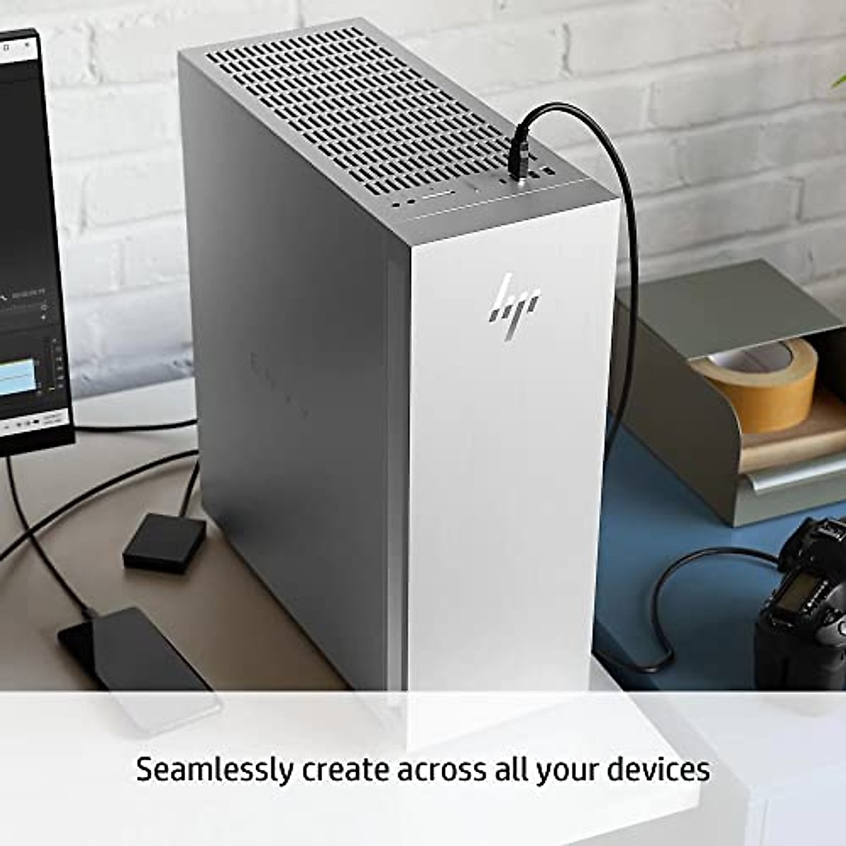 HP TE 02 2023 Gaming Desktop | Intel i9-12900 16-Core | NVIDIA GeForce RTX 3080 10GB GDDR6X | Thunderbolt 4 | DP | Wi-Fi 6 | 48GB DDR4 2TB NVMe SSD | Win11 Pro | Natural Silver