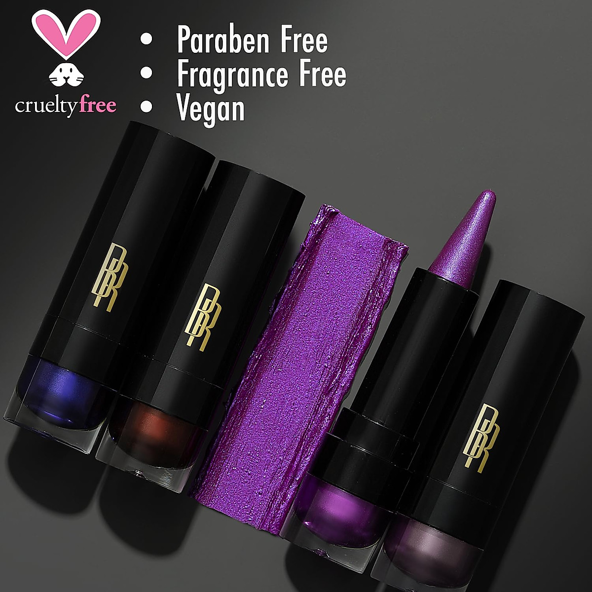 Black Radiance Metalicious Metallic Lipstick Lip Sculptor Gold Star