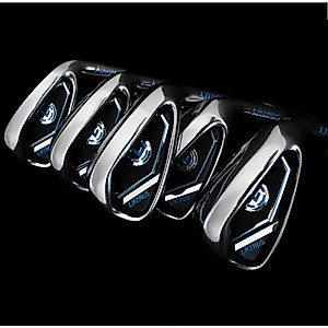 Lazrus Golf | Player-Friendly RH 4-PW, Pitching Wedge Set with Regular Flex & Steel Shaft | Premium Quality Golf Clubs for Men (RH, 4-PW Set, 7 pcs)