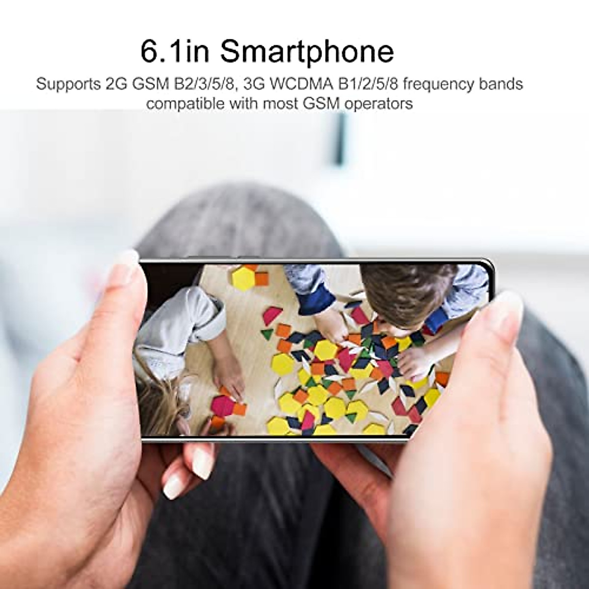 Unlocked Android Smartphone, 4GB RAM 64GB ROM Android Phone, 6.1 Inch 1080x1920 HD Display 32MP Rear Camera 4500mAh Battery Dual SIM Mobile Phones, Ultra Thin Unlocked Cell Phone for(Champagne Gold)