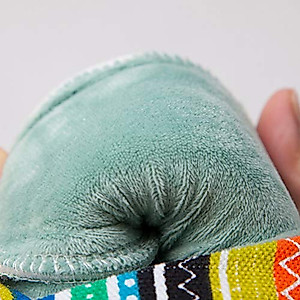 POPETPOP Adorable Guinea Pig House Bed - Warm Small Animals Winter Nest - Hamster, Hedgehog, Chinchillas, Squirrels, Guinea Pig Hanging Cage Cave Bed (Mongolia Style)