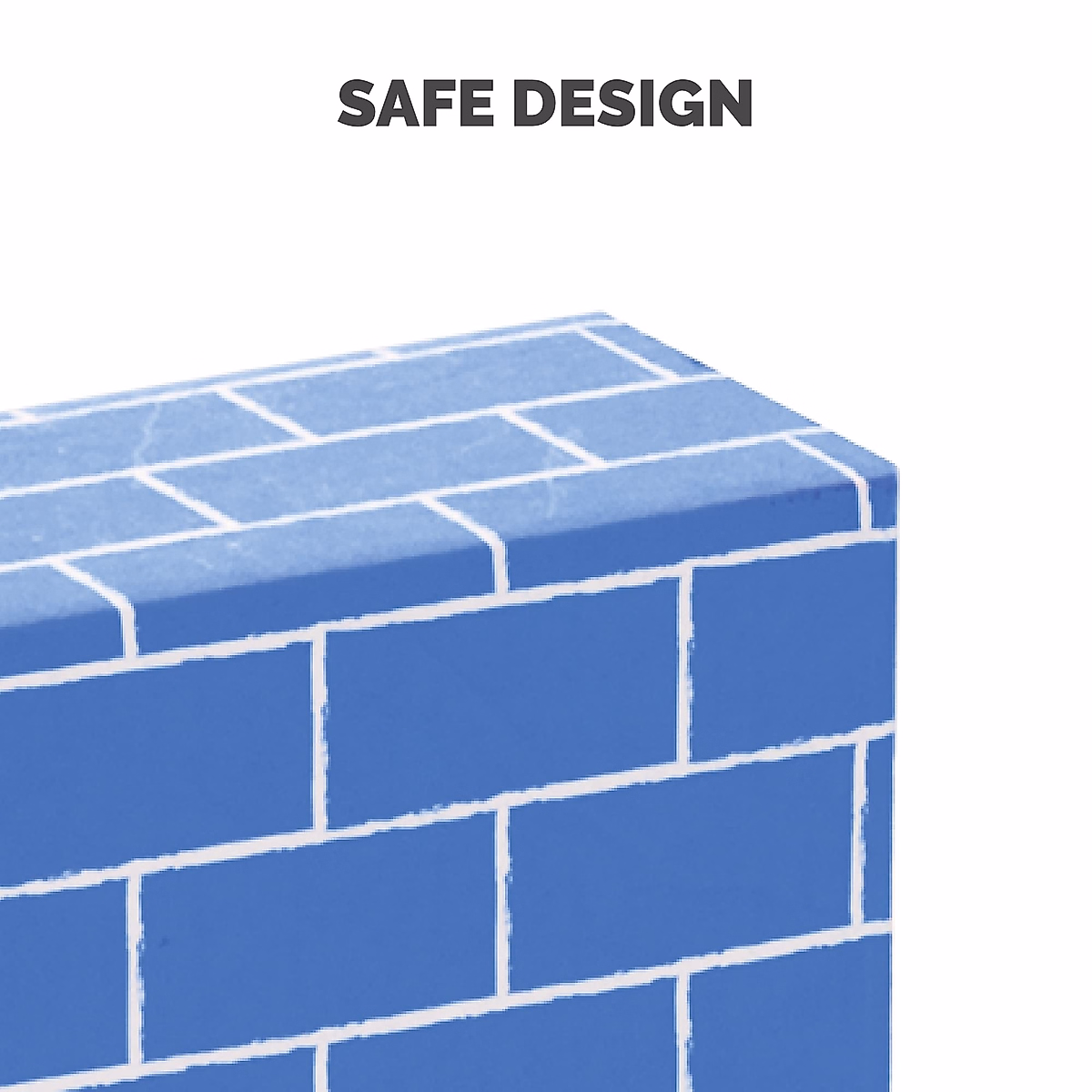 Bankers Box at Play Cardboard Building Blocks, 40 Pack, Large and Medium Montessori Toy Blocks for Kids and Families