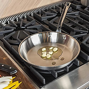 Viking Culinary Professional 5-Ply Stainless Steel Cookware Set, 10 Piece, Dishwasher, Oven Safe, Works on All Cooktops including Induction