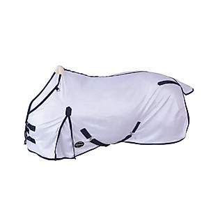 Tack Shack of Ocala- Reinsman Circle Y Breathable Mesh Fly Sheet, Fly Sheet for Horses, Mesh Fly Sheet, Fly Sheet, Breathable Comfy Fly Sheet (75)