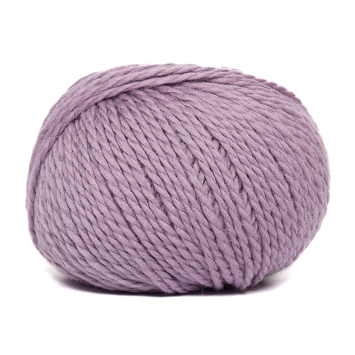 100% Highland Wool Yarn - Sourced Directly from Peru - Heavenly Soft and Perfect for Knitting and Crocheting (Worsted, Dreamy Lilac)