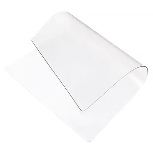 Transparent PVC Mats Office Chair Mat for Hardwood Floor 16x24in 35x48in 43x55in Rolling Chair Pad Plastic Pads Under Desk Chair Thick 1.5mm (Size : 20x48in)