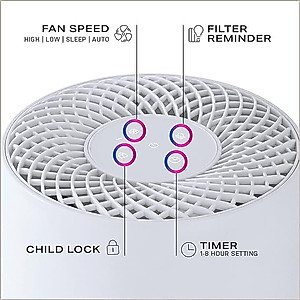 GE Profile ClearView Window Air Conditioner 8,300 BTU, WiFi Enabled, Ultra Quiet for Medium Rooms + GE Profile Air Purifier | Removes Allergens, Odors & Other Impurities Bundle